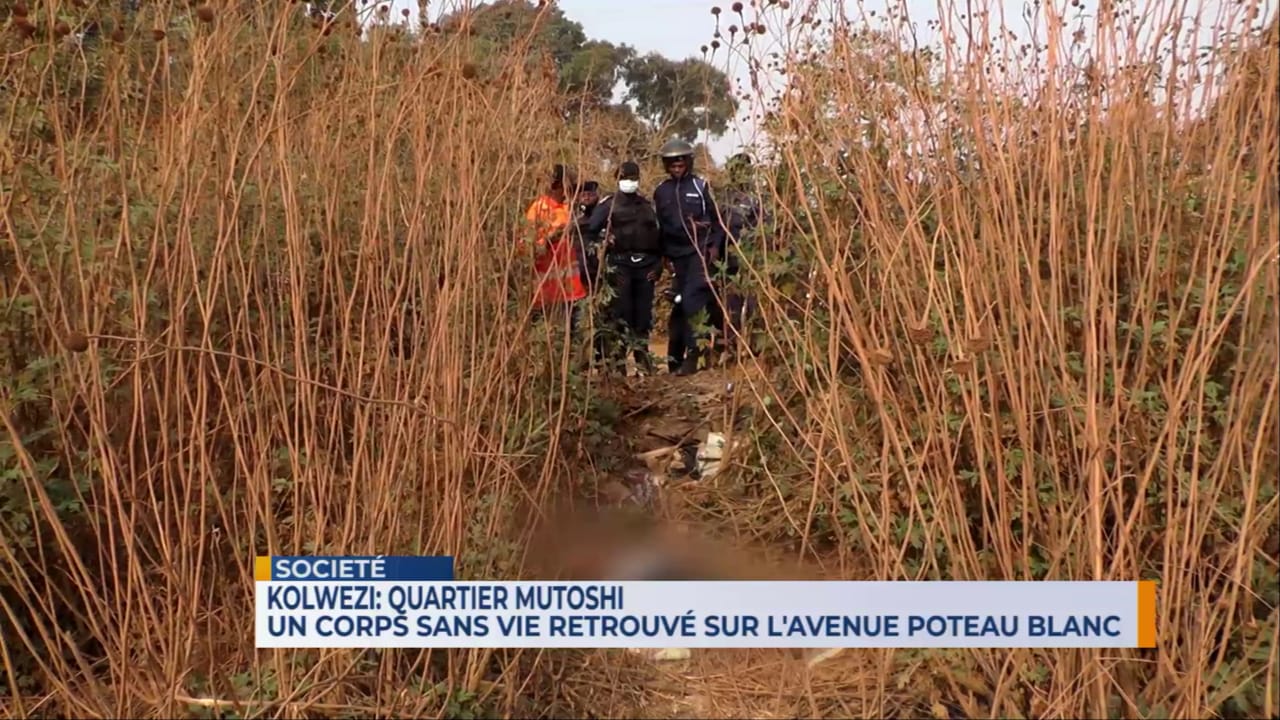 Kolwezi/ Quartier Mutoshi : Découverte d’un corps sans vie | Wangu infos